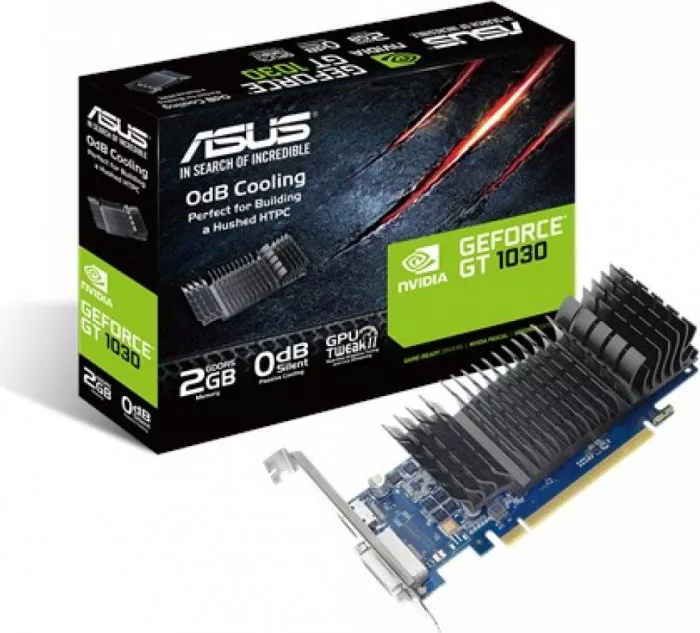 Placa video ASUS GeForce GT 1030 SL BRK 2GB GDDR5 64bit 90yv0at0-m0na00 ...