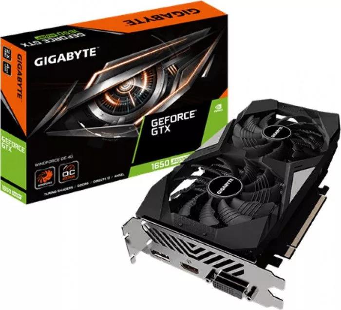 Placa video GIGABYTE NVIDIA GeForce GTX 1650 SUPER WF OC 4GB GDDR6 128-bit - cel.ro
