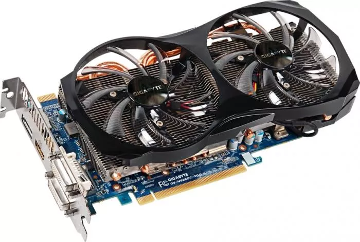 Placa Video Gigabyte GeForce GTX 660 OC 2GB DDR5 192bit PCIe gv-n660oc ...