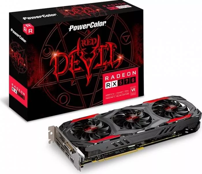 Placa video PowerColor Radeon RX 570 Red Devil 4GB GDDR5 256bit - cel.ro