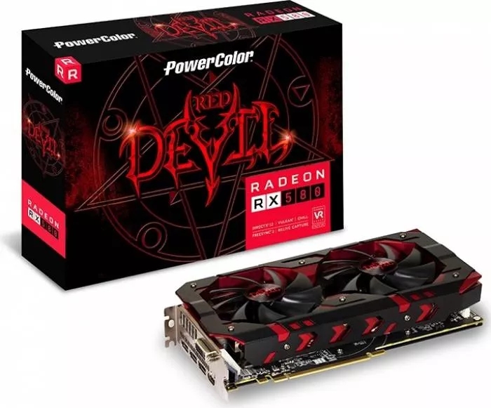 Placa video PowerColor Red Devil Radeon RX 580 8GB GDDR5 256-bit - cel.ro