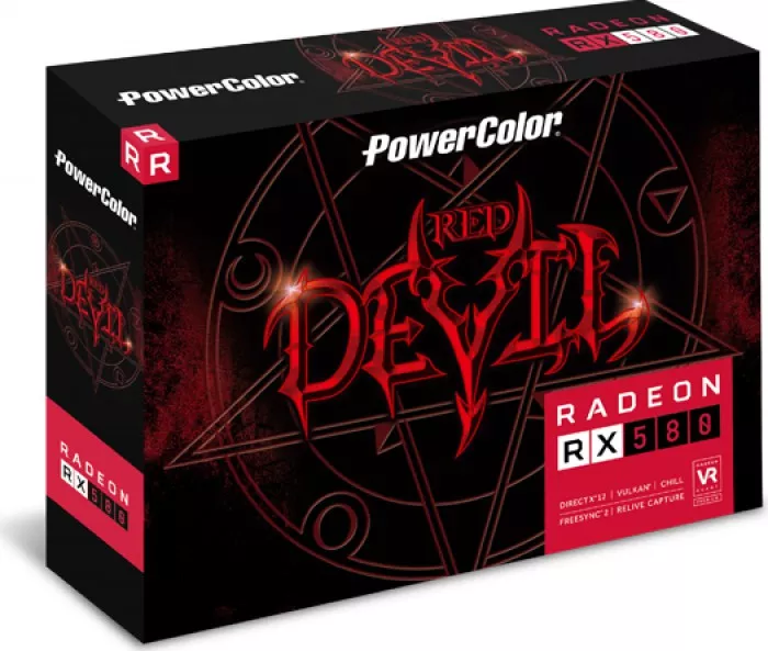 Placa video PowerColor Red Devil Radeon RX 580 8GB GDDR5 256-bit
