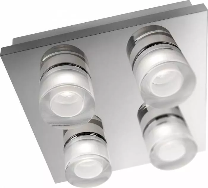 Plafoniera Philips Darius 4x2W LED Chrome 5413987078958 - cel.ro