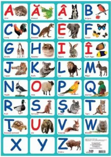 Plansa - Alfabetul 978-9975-138-93-2 - cel.ro