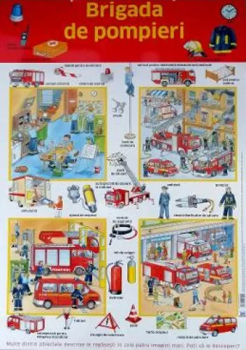 Plansa. Brigada de pompieri 978-606-048-102-7 - cel.ro