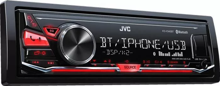 Player auto JVC KD-X342BT 4x50W USB AUX Bluetooth Subwoofer control KD-X342BT