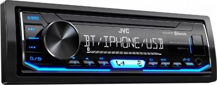 Player Auto JVC KD-X351BT 1-DIN Bluetooth USB Aux-in Sub Subwoofer control - cel.ro
