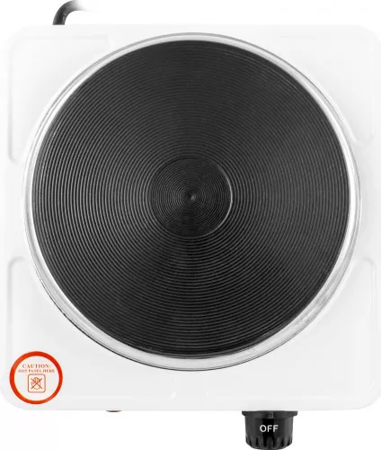 Plita electrica Zass ZHP 06A 1500W 1 Arzator Alb ZHP 06 A - cel.ro