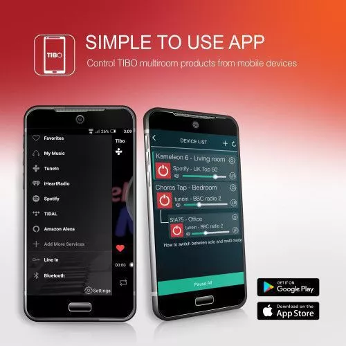 Tibo SmartStreamer Bluetooth Wi-Fi Reciver Internet Radio la CEL.ro