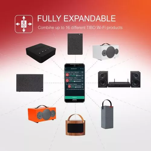 Tibo SmartStreamer Bluetooth Wi-Fi Reciver Internet Radio la CEL.ro