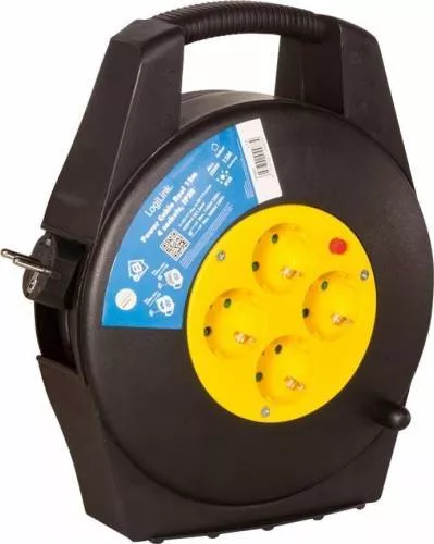 Prelungitor Cablu Alimentare Logilink Tip Mosor 15m Negru lps501 - cel.ro