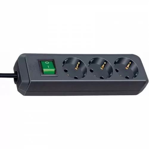 Prelungitor cu priza multipla 3 posturi 5m Switch Eco-Line Brennestuhl ...