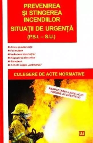 Prevenirea si stingerea incendiilor situatii de urgenta 978-606-673-162-1