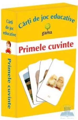 Primele cuvinte - Carti de joc educative 973-149-000-8 - cel.ro