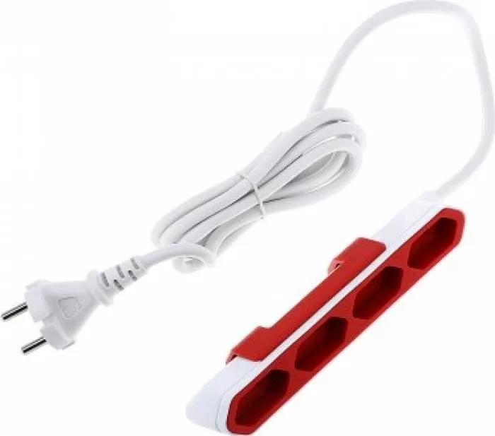 Priza Allocacoc Power Bar Red 9101/pb4seu - cel.ro