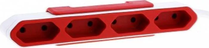 Priza Allocacoc Power Bar Red 9101/pb4seu - cel.ro