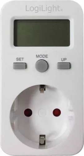 Priza cu contor energetic Logilink incarcare maxima 16A-3680W display ...