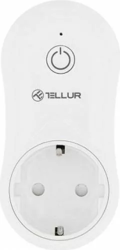 Priza inteligenta Wireless Tellur port USB 1A 2400W 10A TLL331021 - cel.ro