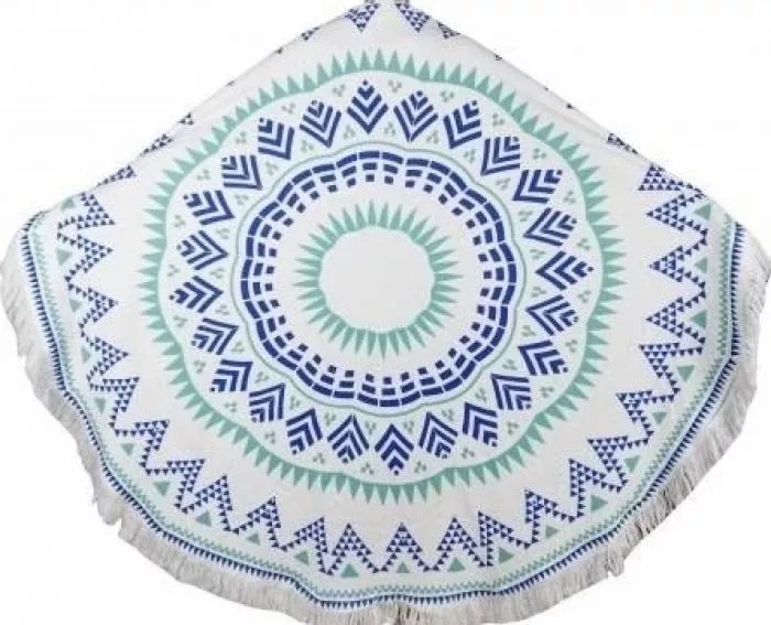 PROSOP PLAJA ROTUND ALBASTRU 150 CM HR-ROT01-280 - cel.ro