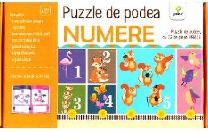 Puzzle de podea Numere 978-606-8248-53-0