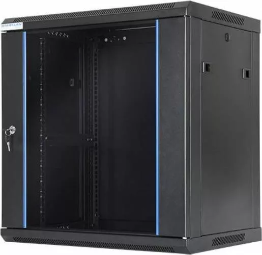 Rack Server START.LAN 19 inch 12U 600x450mm Negru - cel.ro