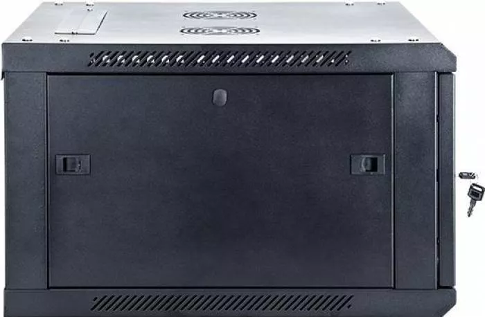 Rack Server START.LAN 19 inch 6U 600x600mm Negru STLWMC-6U-66-GSB - cel.ro