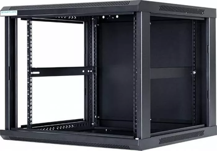 Rack Server START.LAN STLWMC-9U-66-GSB-C 19 inch 9U 600x600mm Negru ...