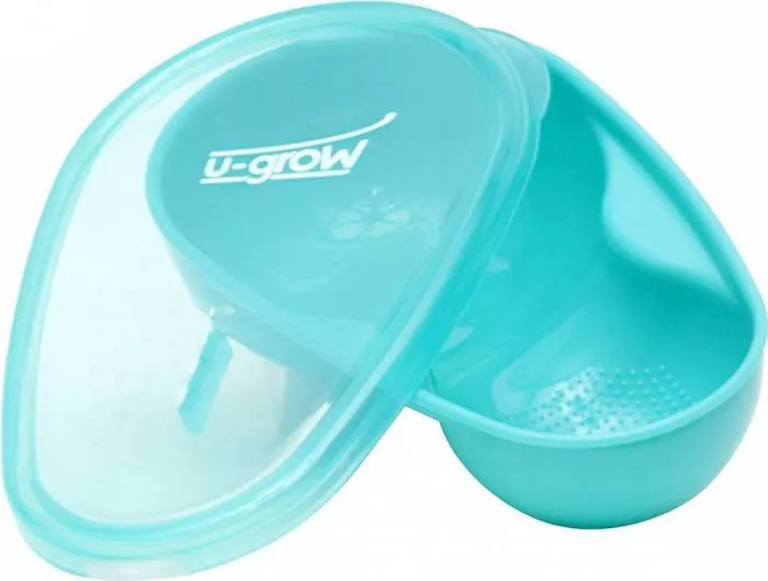 Recipient etans U-Grow A-1019 cu Baza Anti-Alunecare pentru hrana Blue a-1019 - cel.ro