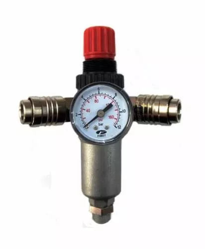 Reductor presiune cu filtru manometru 2 cuple rapide 180lmin max.16 bar racord - cel.ro