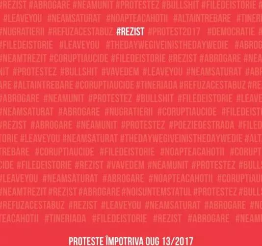Rezist. Proteste impotriva OUG 13 din 2017 978-606-588-944-6