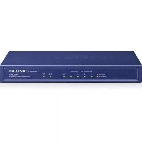 Router 1 WAN + 1 LAN Gigabit tehnologie VPN TP-LINK TL-R600VPN tl ...