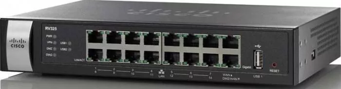 Router Cisco RV325 Gigabit Dual WAN VPN Gigabit rv325-k9-g5 - cel.ro
