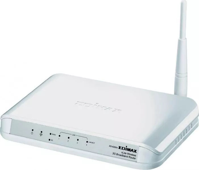 Router Wireless Edimax 802.11n cu 3G si Print Server 3g-6200n - cel.ro