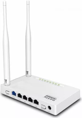 Router Wireless Netis WF2419E AC300 2 Antene Fixe 2 x 5dBi Alb wf2419e ...