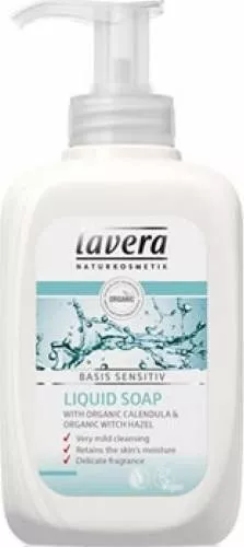Sapun lichid Lavera pentru intreaga familie Basis Sensitiv 300 ml ...