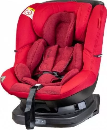 Scaun auto Millo rotativ 360 grade cu ISOFIX 0-18 kg Rosu Coletto - cel.ro