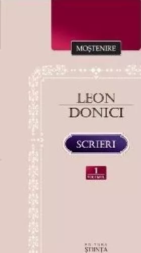Scrieri vol.1 Proza literara - Leon Donici 978-9975-67-993-0 - cel.ro