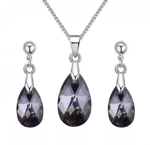 Set argint drop Black Velvet sadbv34 - cel.ro