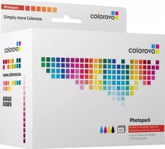 Set Cartus Colorovo compatibil Epson T0715 + 20 Coli Hartie Foto ...