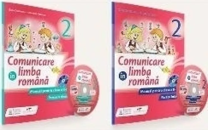 Set comunicare in limba romana - Clasa 2 - Partea I+partea II + CD - Iliana - cel.ro