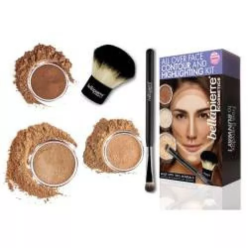 Set cadou All Over Face Highlight and Contour BellaPierre Dark fch003 ...