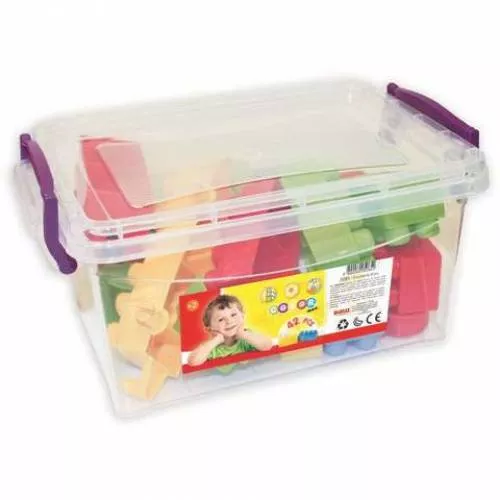 Set cuburi Cutie cu 42 cuburi colorate Dolu la CEL.ro