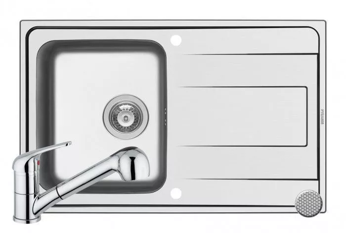 Set Pyramis ALEA si baterie FIDO 790x500mm adancime 180mm reversibila ...