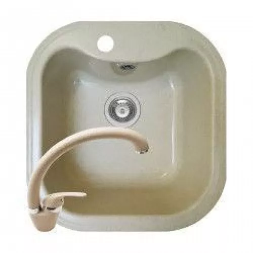 Set Pyramis Square DUROTHEK si baterie OSSIA 480x500mm adancime 200mm ...