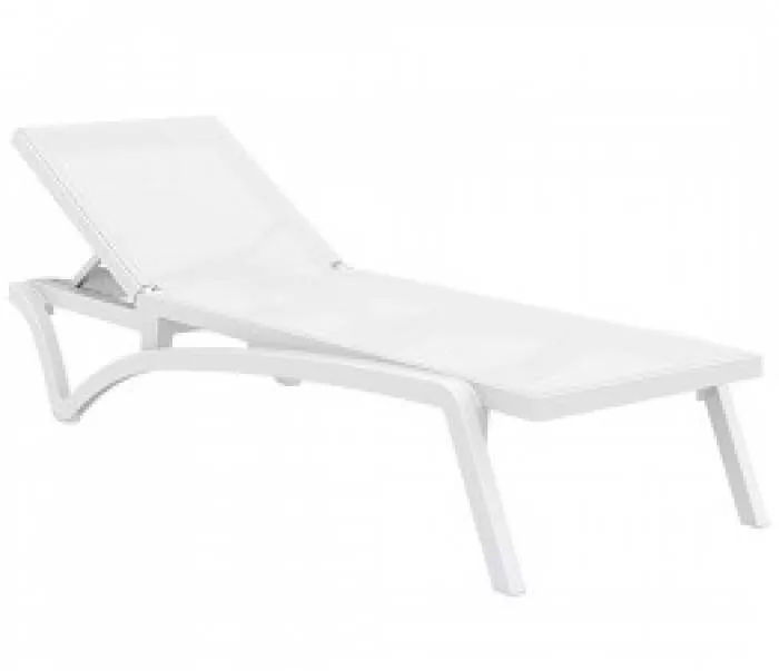 Sezlong RAKI PACIFIC culoare alba mn014247 - cel.ro