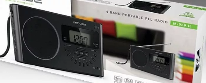 Radio portabil Muse M-089 R Negru mse00060