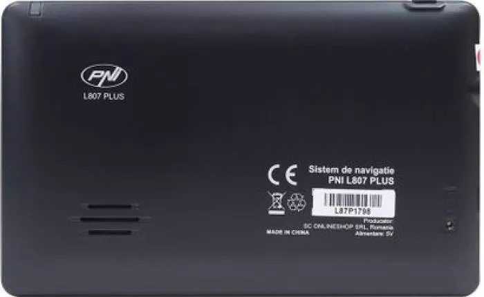 Sistem de navigatie GPS PNI L807 PLUS ecran 7 inch 800 MHz 256MB DDR 8GB - cel.ro