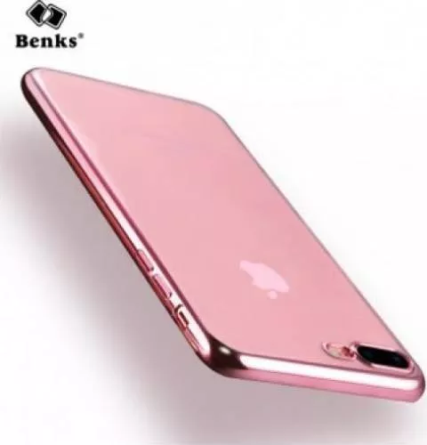 Skin Benks Magic Glitz iPhone 7 Plus Transparent - Roz Gold ...