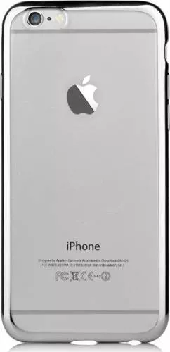 Skin iPhone 6 Plus Silicon Silver dvgltsfiph6psv - cel.ro