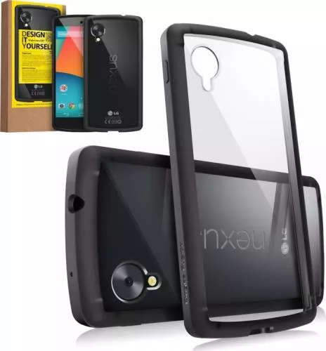 Skin Ringke Eco Fusion LG Nexus 5 Black + Folie 154120 - cel.ro